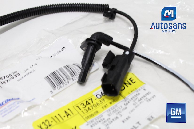 SENSOR ABS DELANTERO CHEVROLET CRUZE ORLANDO ORIGINAL GM - autosansmotors