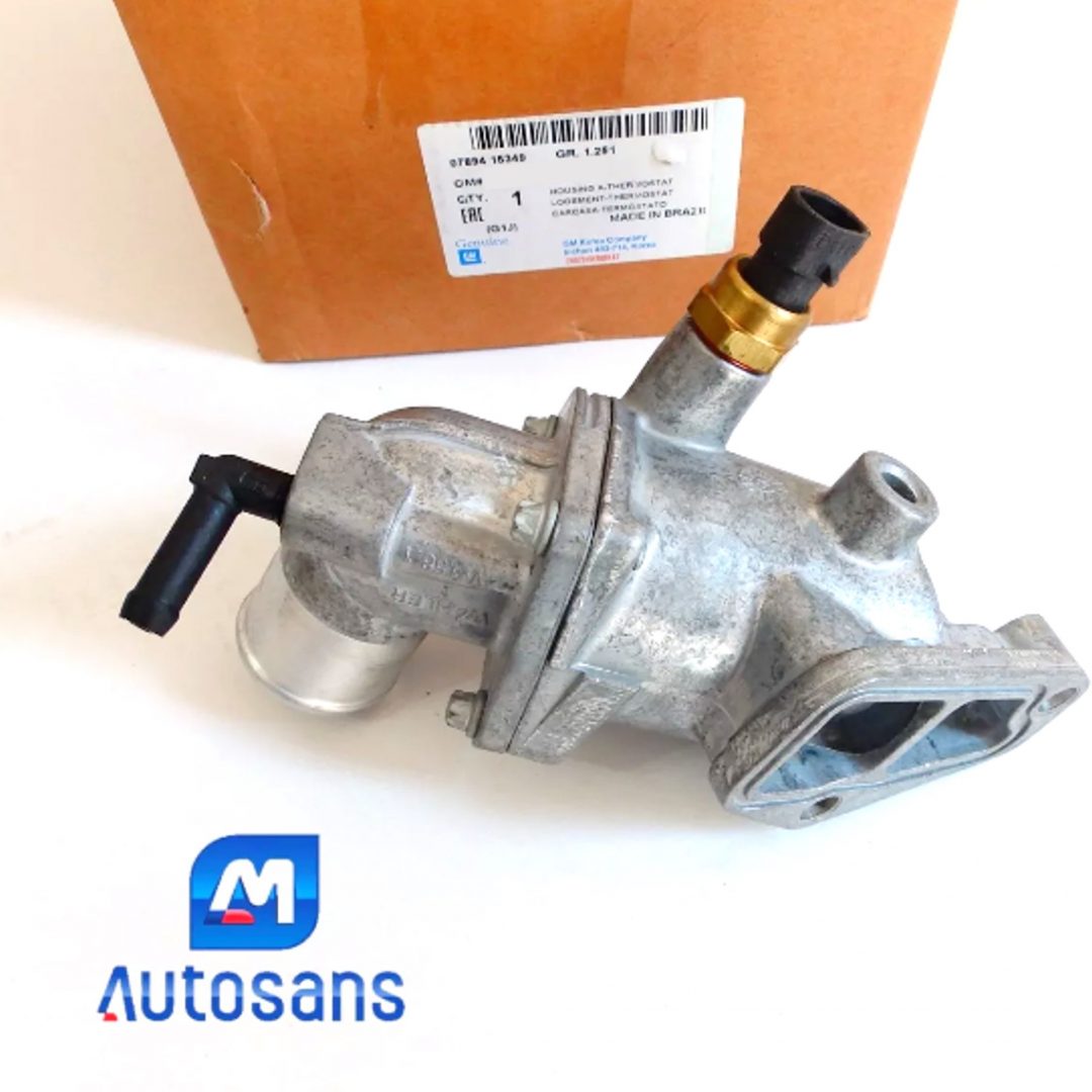 TERMOSTATO COMPLETO OPTRA 1.8 06-11 ORIGINAL GM - Autosans Motors