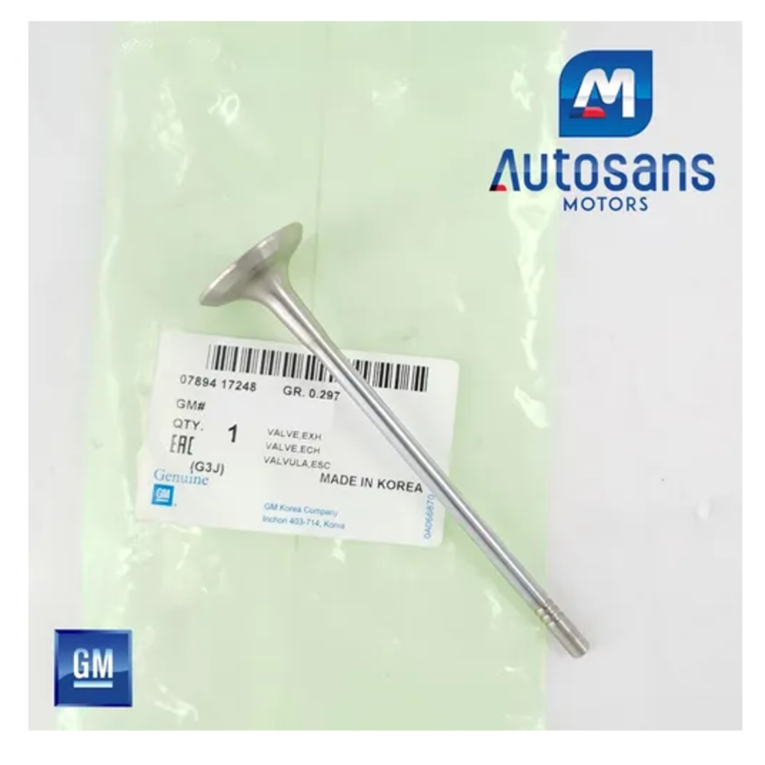 VALVULA ADMISION CHEVROLET CRUZE 1.8 2010-2016 ORIGINAL GM - Autosans ...