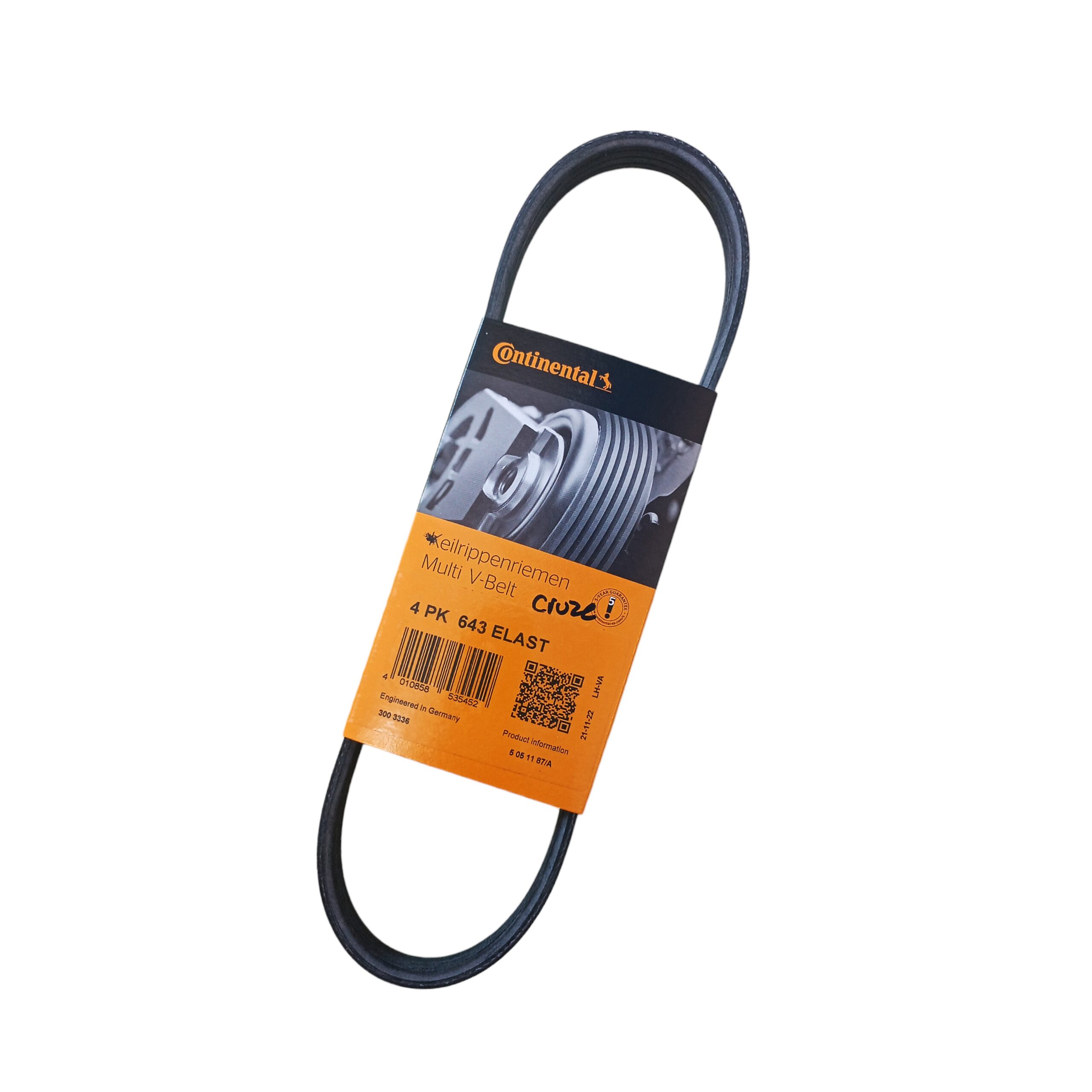 CORREA BOMBA DIRECCION CRUZE 1.8 10-16 SONIC TRACKER 4PK643 - Autosans ...